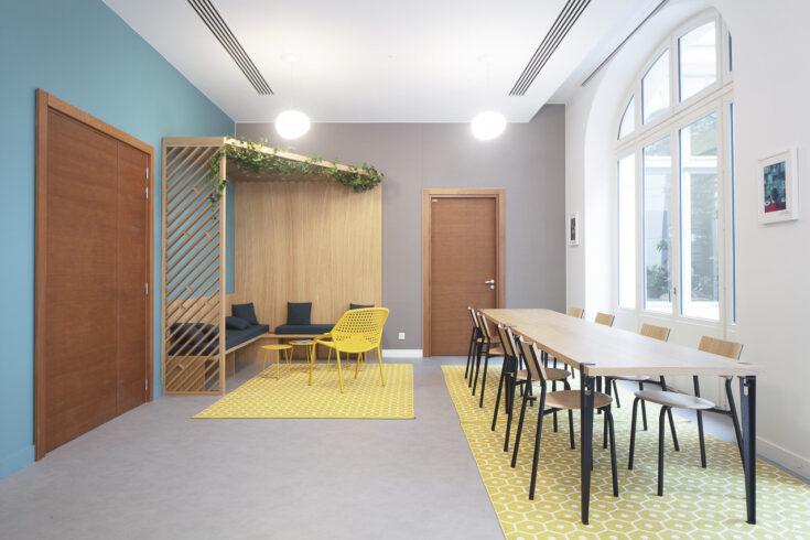 New modular offices at the Roland Berger consulting firm - TIPTOE