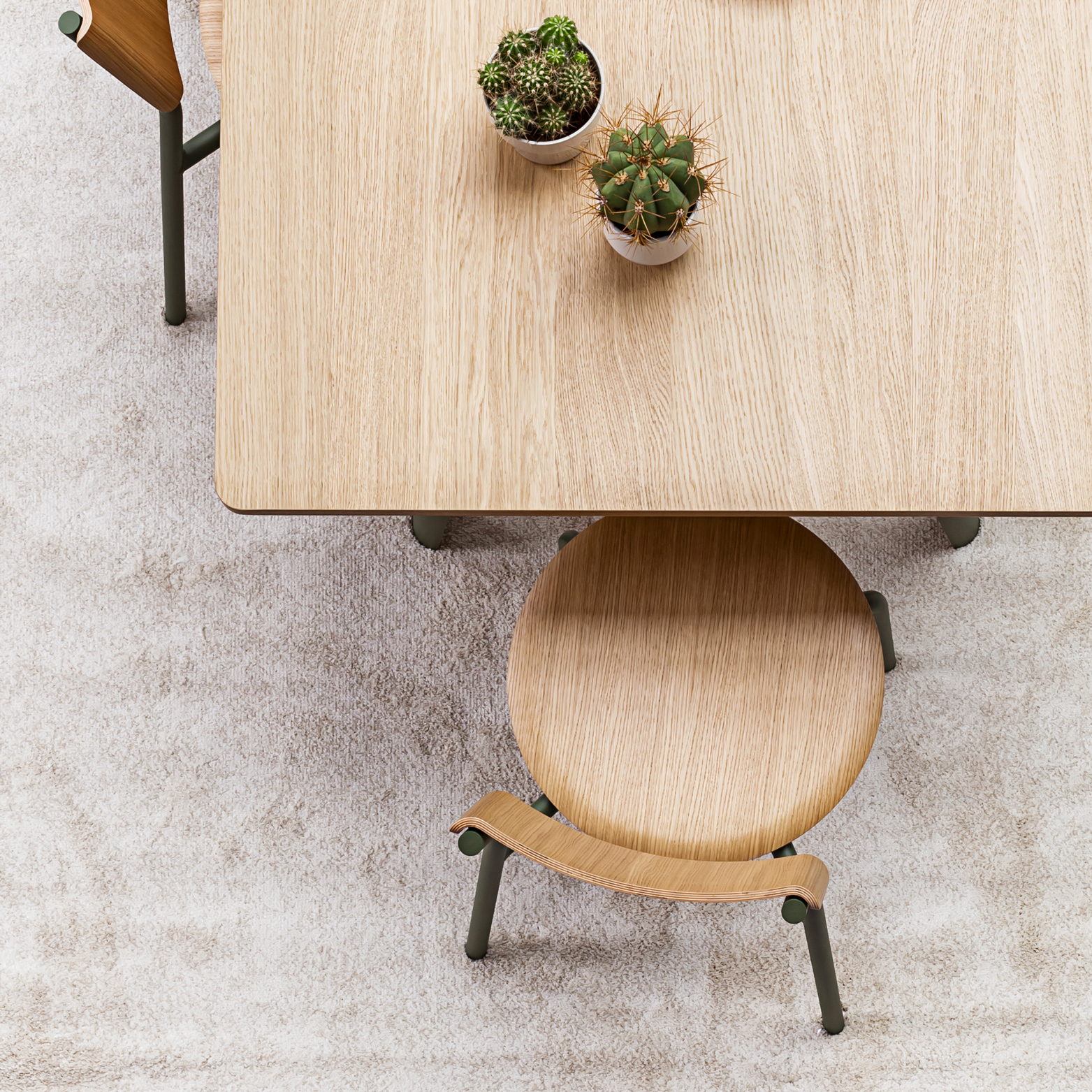 NEW MODERN, the new table system for large desks and tables