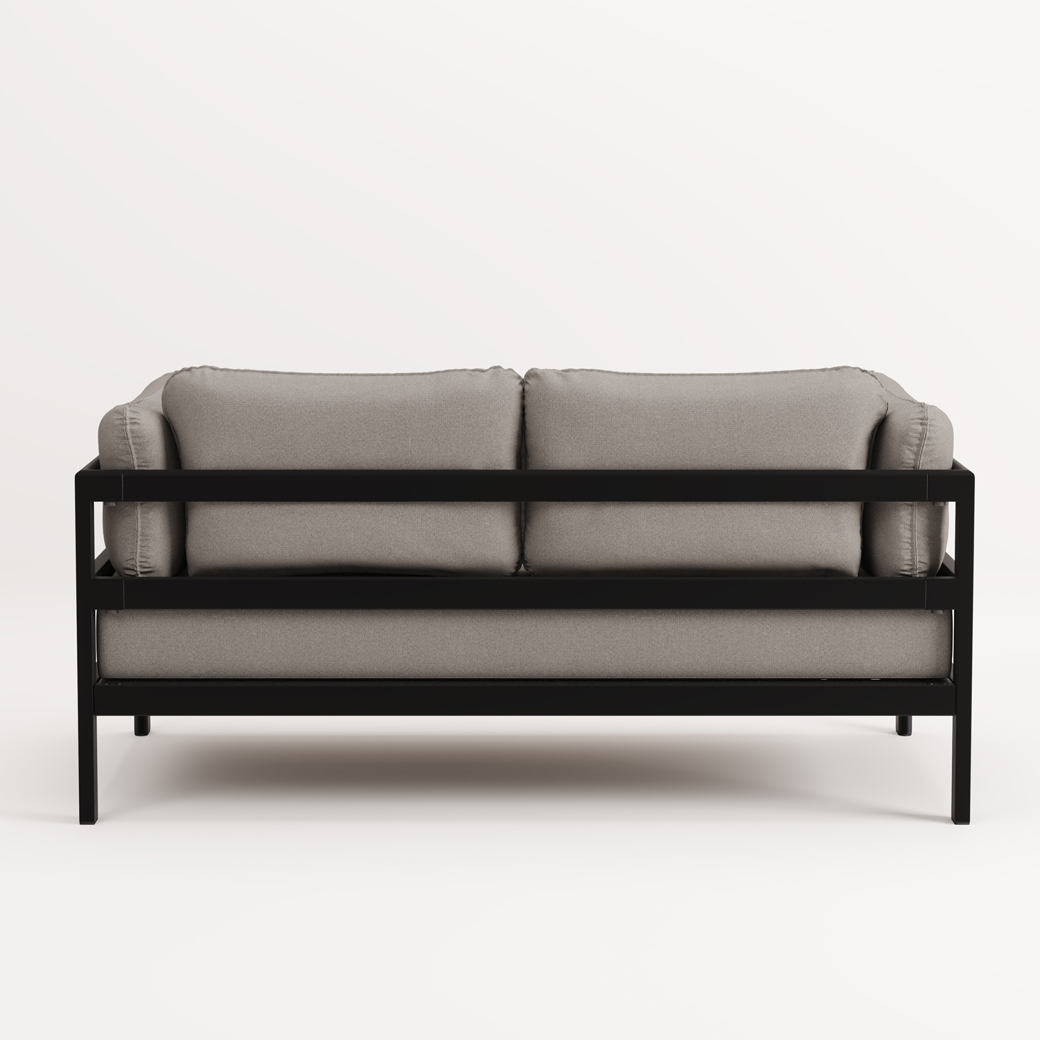 2 seats EASY sofa, recycled fabric, comfortable and timeless