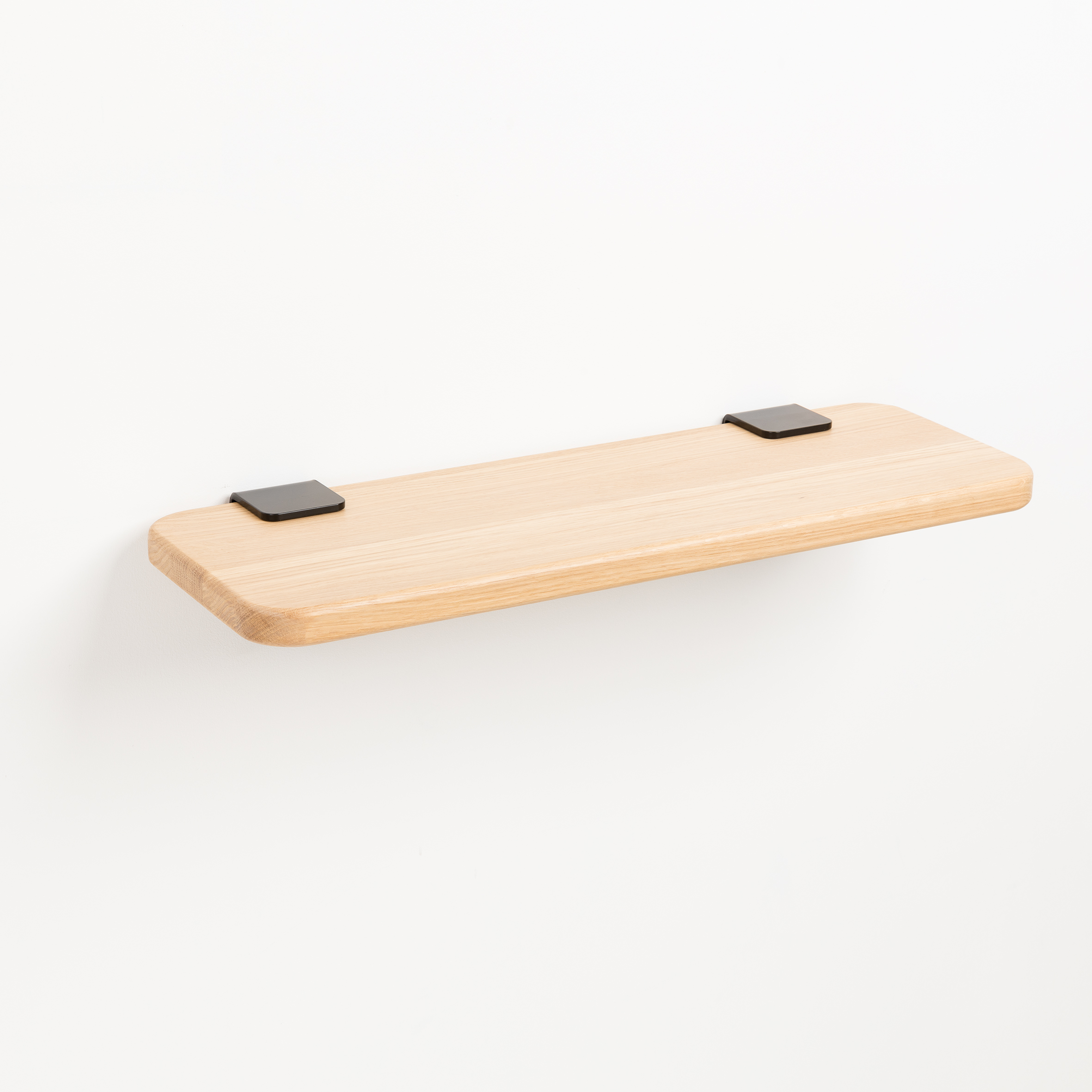 Wall shelf in solid oak, several dimensions available