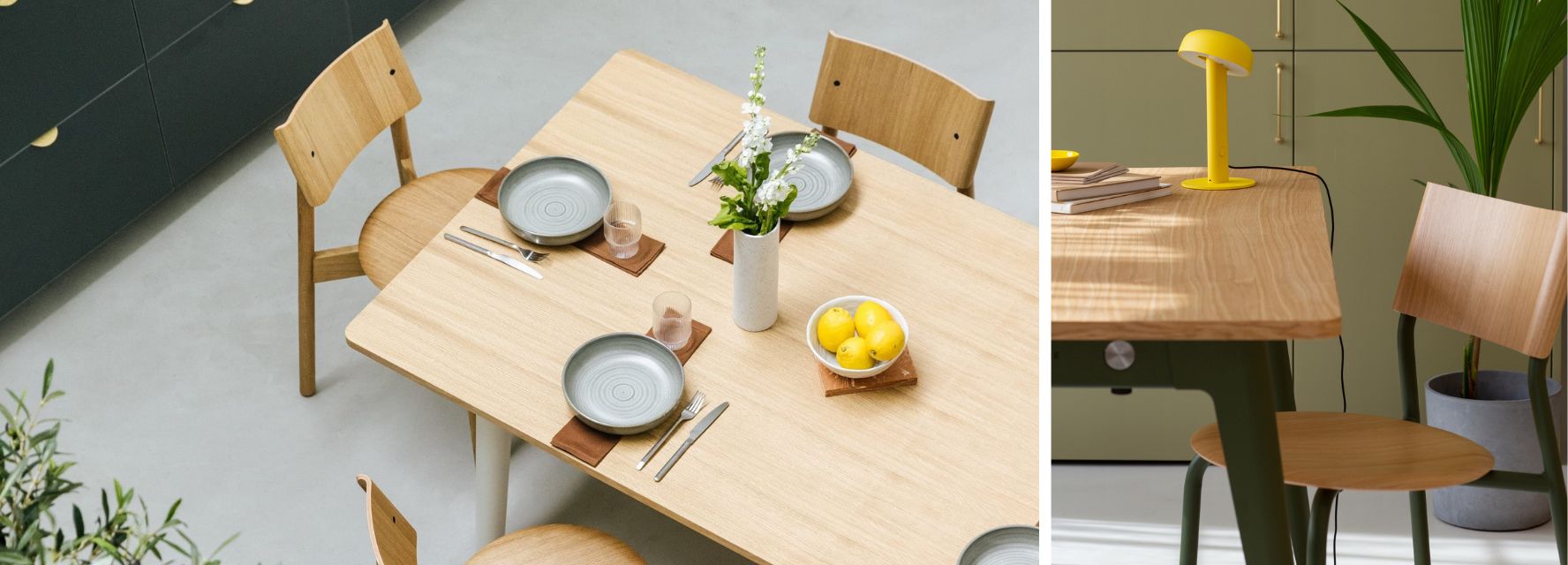 Design tables and desks, eco-responsible and sustainable