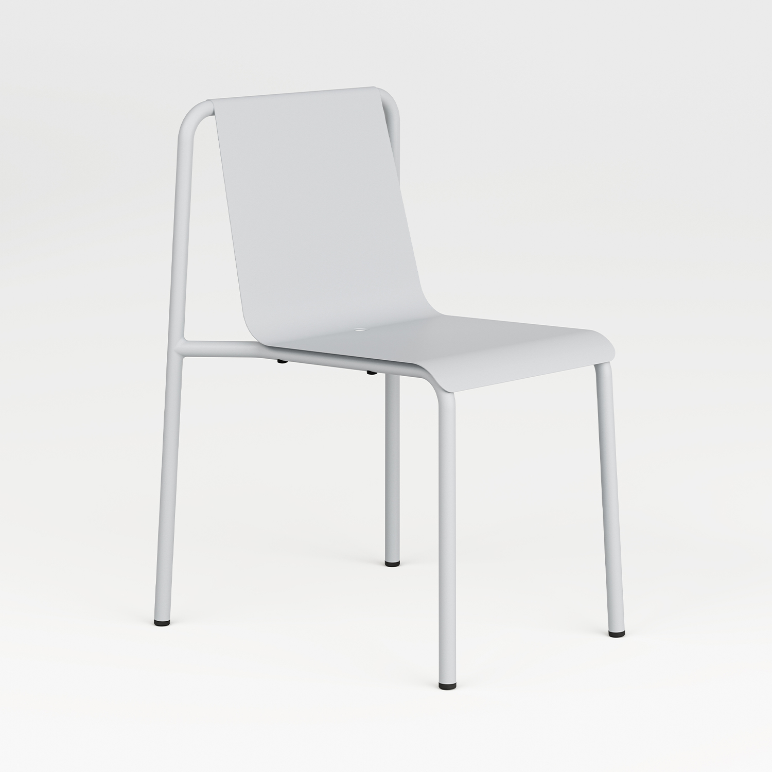 PANORAMA outdoor chair in powder-coated steel